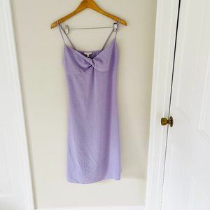 See You Monday | Dresses | See You Monday Twist Front Lavender Slip ...